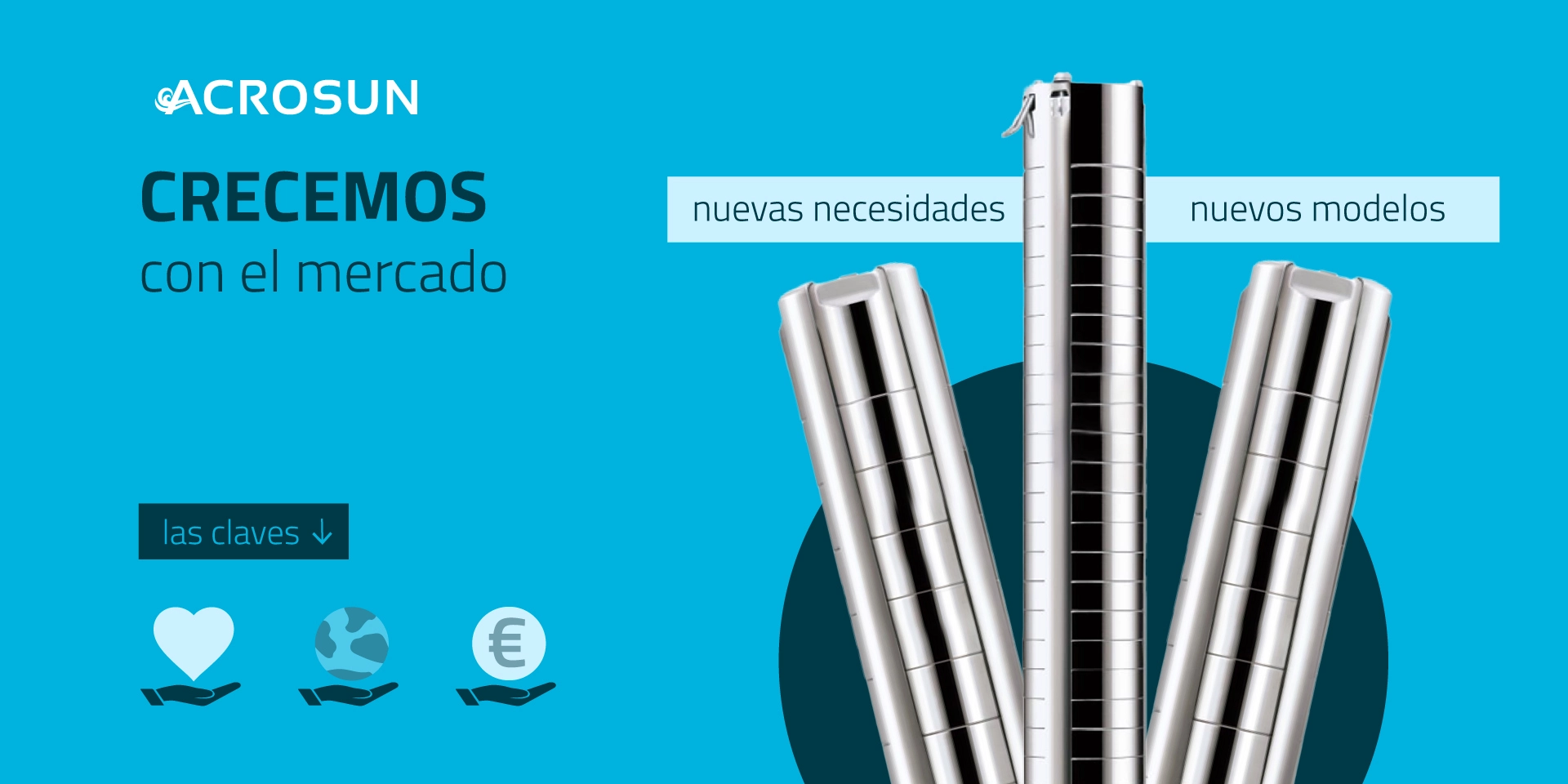 ¡Crecemos con el mercado de bombas solares! - Acrosun